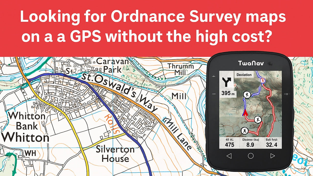 Looking for Ordnance Survey maps on a GPS without the high cost ...