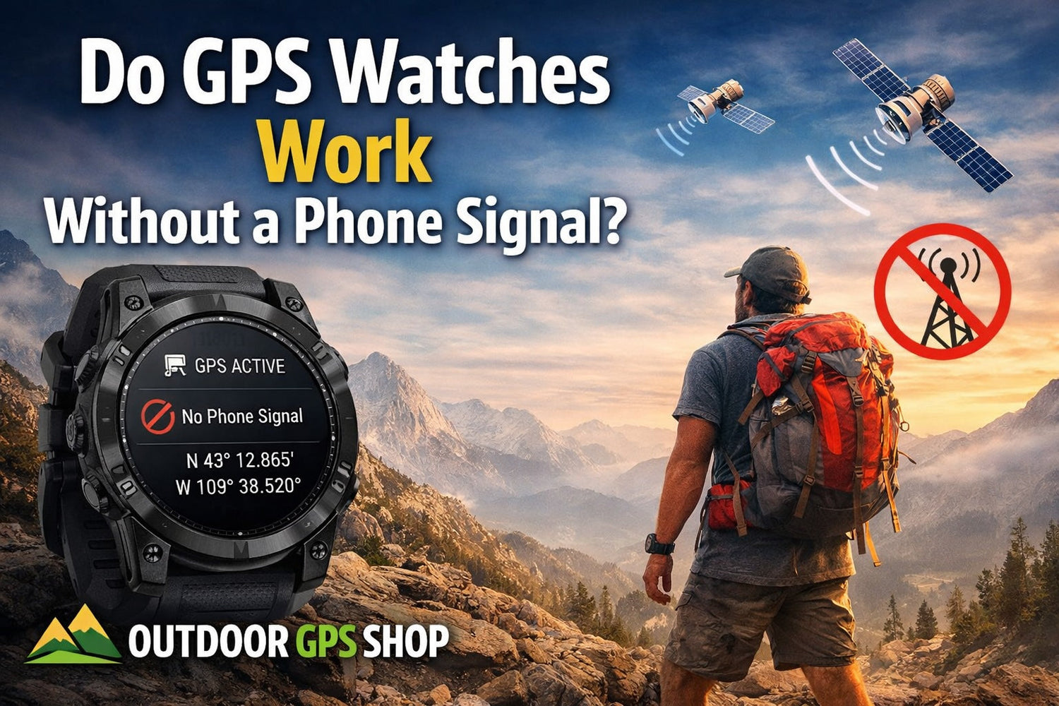 Do GPS Watches Work Without a Phone Signal? Garmin & Suunto Explained ...