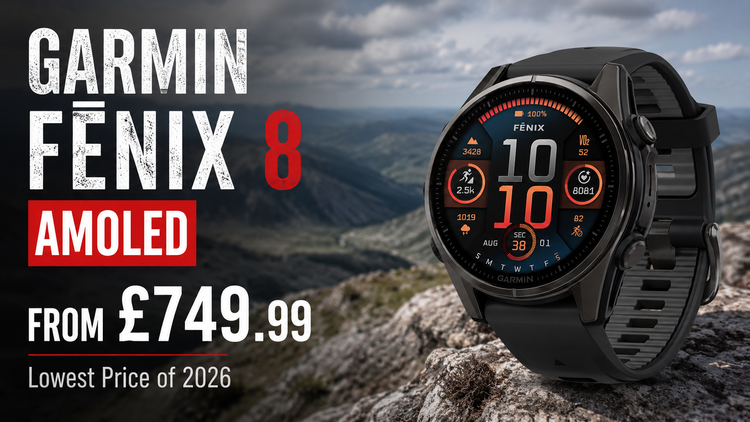 Garmin Fenix 8 AMOLED Sale: Lowest Price of 2026 From £749.99 – Outdoor ...