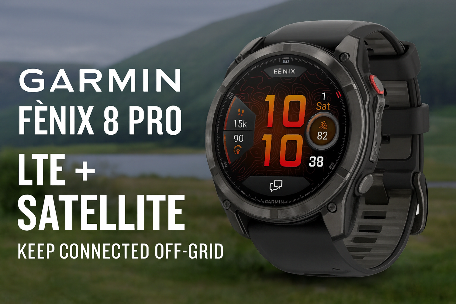 What is LTE which works alongside inReach on the new Garmin Fenix 8 pr ...